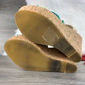 Yoki | Shoes | Yoki Zoey Wedge Sandals Size 75 | Poshmark